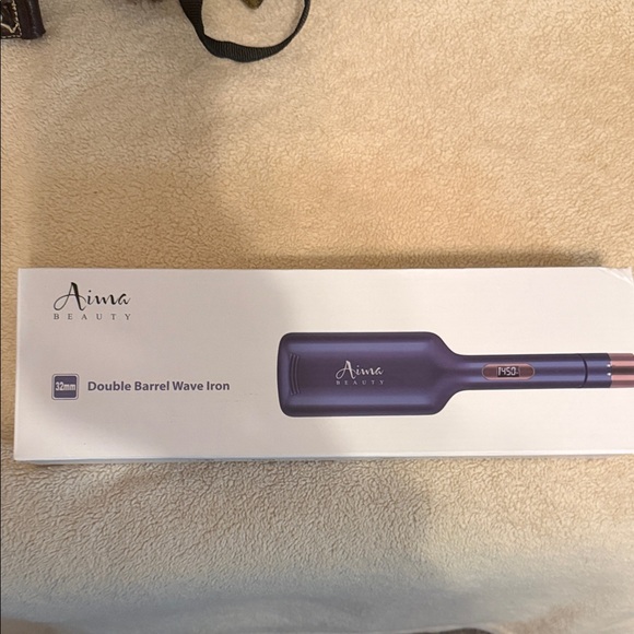 Aima | Accessories | Purple Double Barrel Wave Iron | Poshmark
